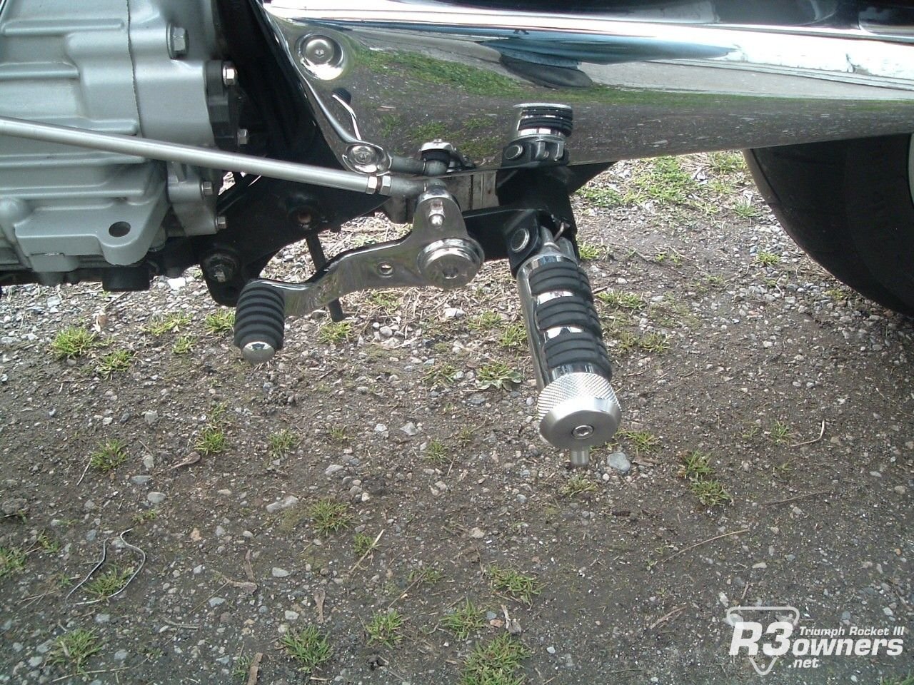 My home made rear sets, shifter side | R3Owners